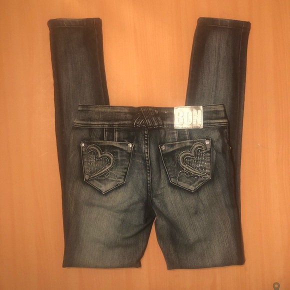 Bon.Jeans | Jeans | Bonjeans Embroidered Pocket | Poshmark